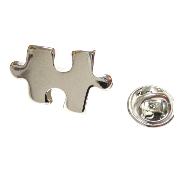 Kiola Designs | Accessories | Jigsaw Puzzle Piece Lapel Pin | Poshmark